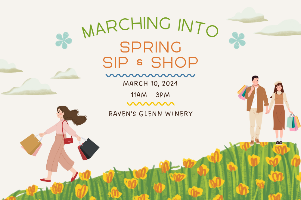Marching into Spring Sip & Shop - Visit Coshocton